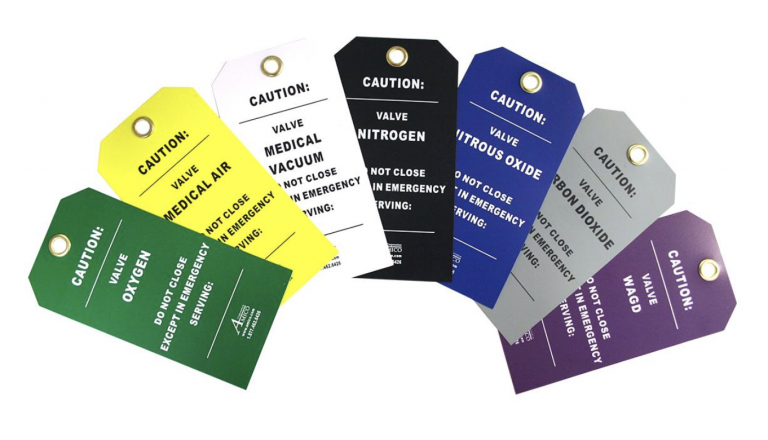 Gas Valve Tags - Medical Air, Inc. : Medical Air, Inc.